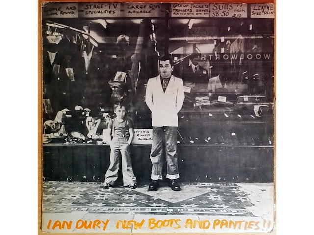 LP IAN DURY - New Boots And Panties!! (1980) VG/VG+