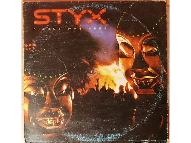 LP STYX - Kilroy Was Here (1983) PGP, NM/VG