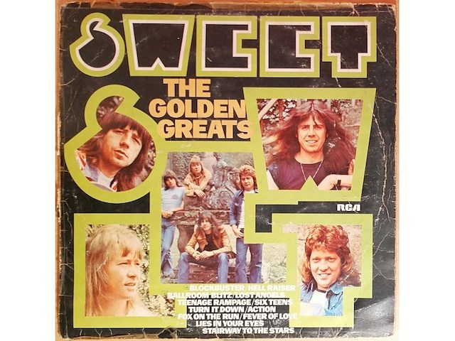 LP SWEET -The Golden Greats (1978) 2. pressing