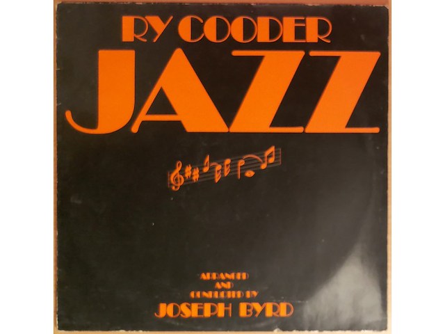 LP RY COODER - Jazz (1978) Germany, RETKO IZDANJE