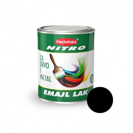 Emajl Nitro crni Chemax 0.75l