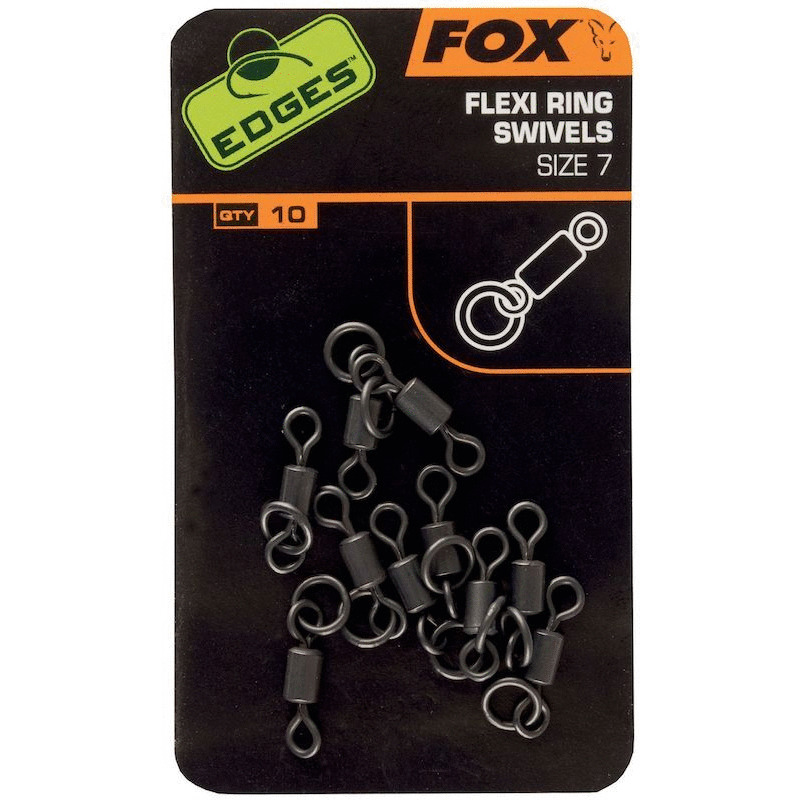 Fox EDGES™ Flexi Ring Swivels