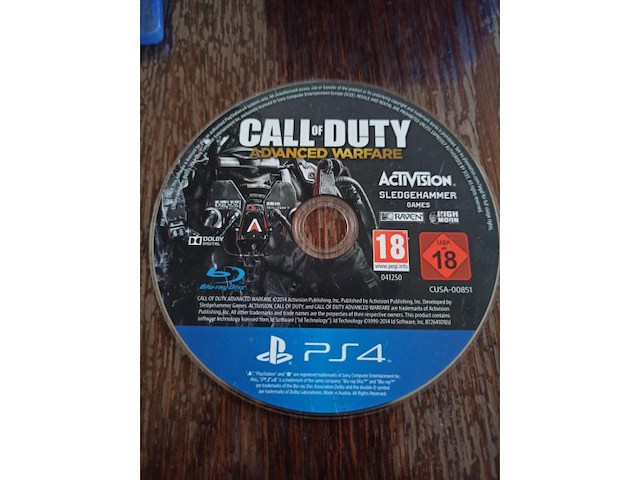 ps4 call od duty advanced warfare ispravna kao sa slika