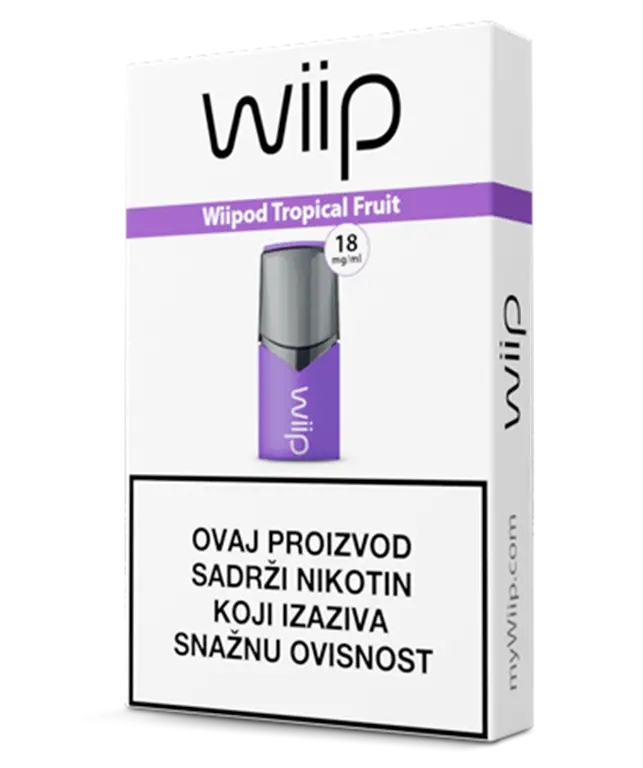 Wiip
WIIPOD AROMA TROPSKO VOĆE 18 MG/ML