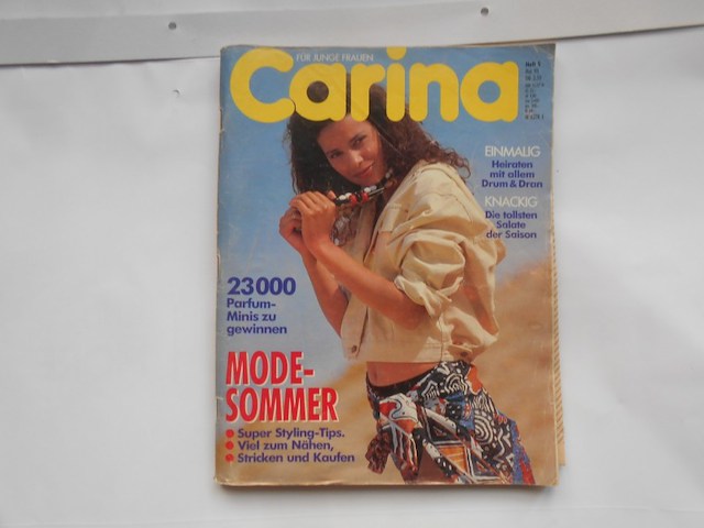 Carina   5/1989. , nemački + krojevi