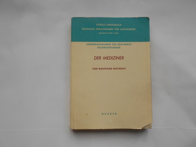 Der mediciner, Nemački za strance,za medicinske radnike