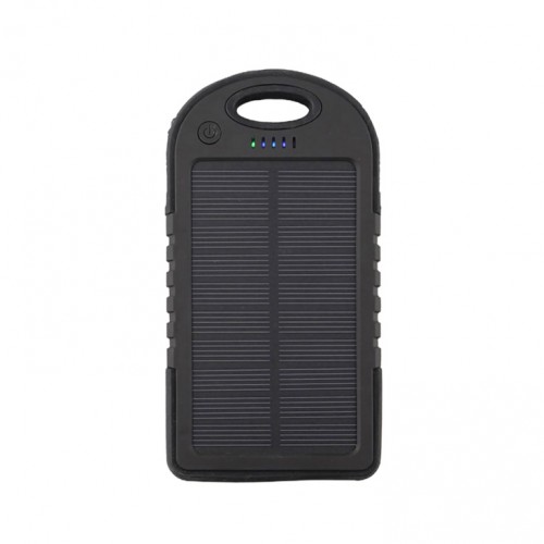 PowerBank baterija/punjač 6000 mAh solarni Black