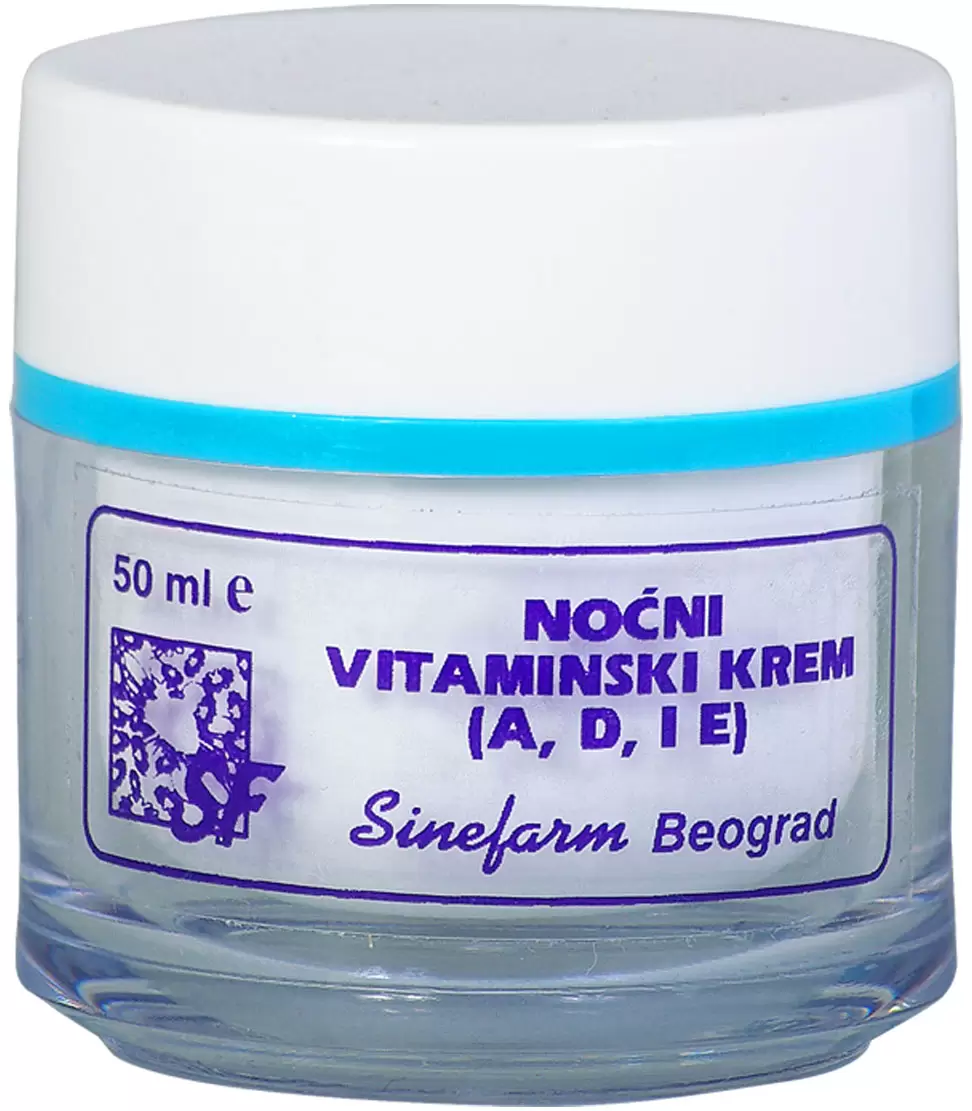 Krem za noć sa vitaminima A,D i E
-50 ml-e
