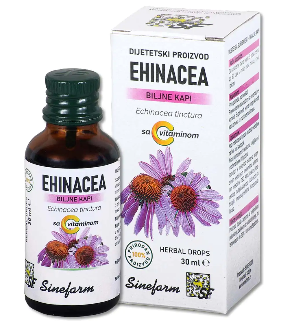 Kapi od ehinacee sa C vitaminom-30 ml-e