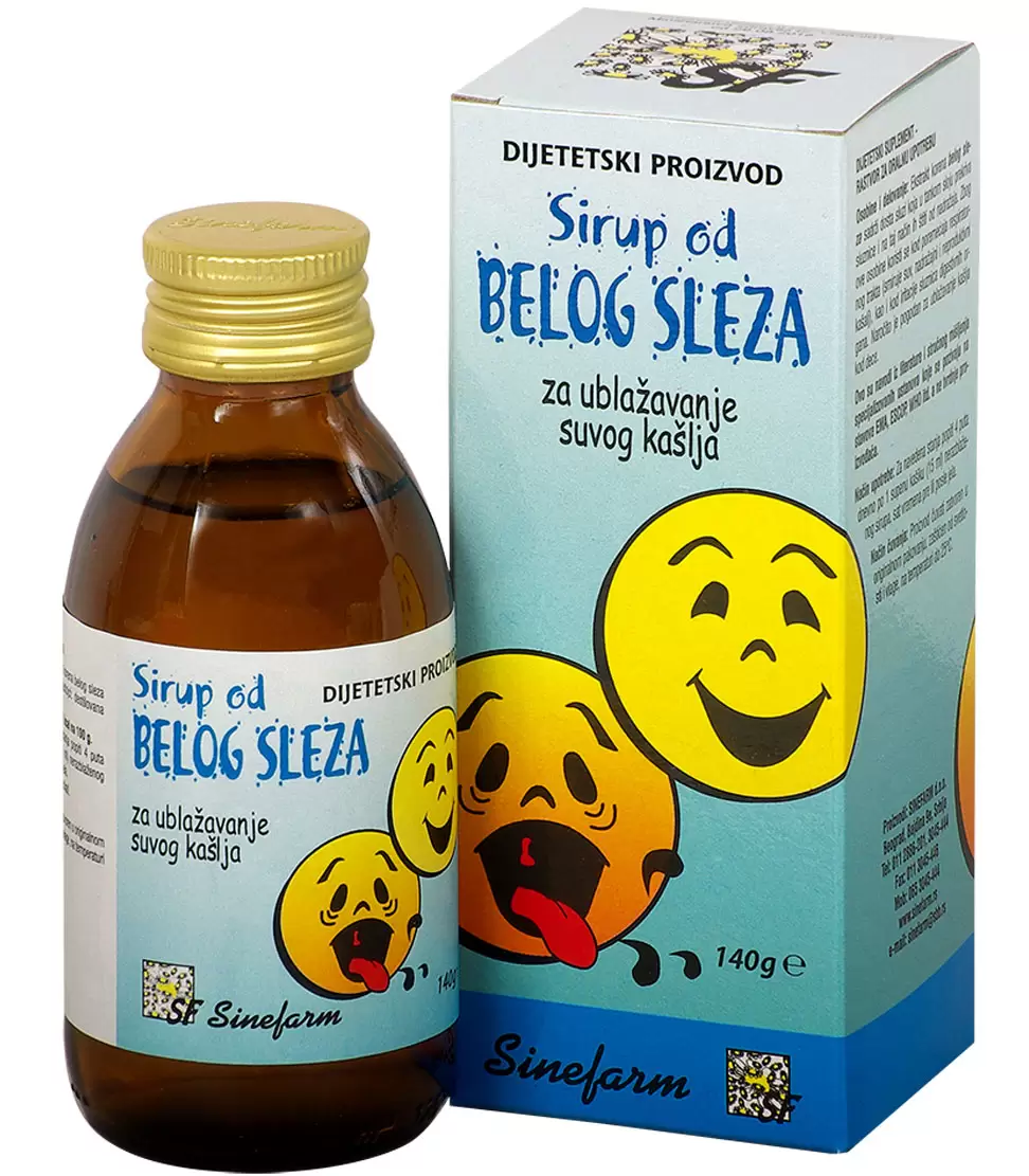 Sirup od belog sleza-140 g-e