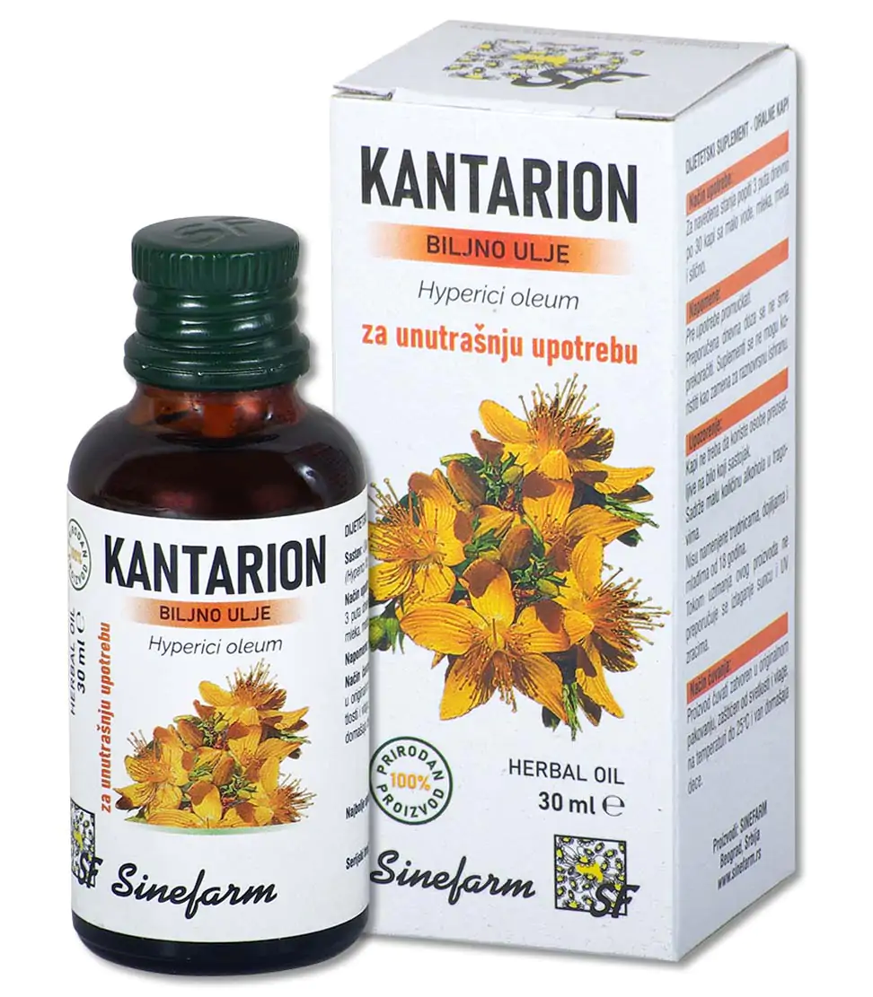 Ulje od kantariona za unutrašnju upotrebu
-30 ml-e