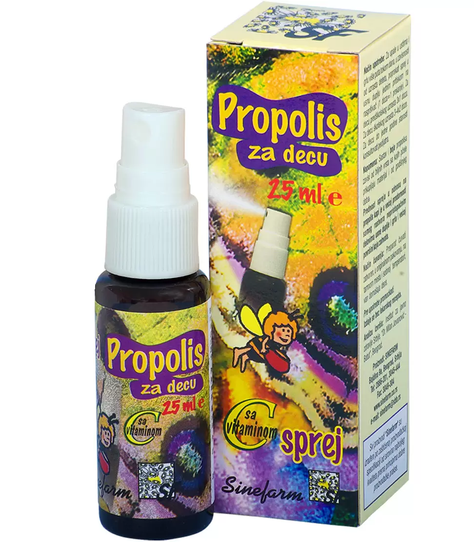 Propolis sprej za decu sa C vitaminom
-25 ml-e