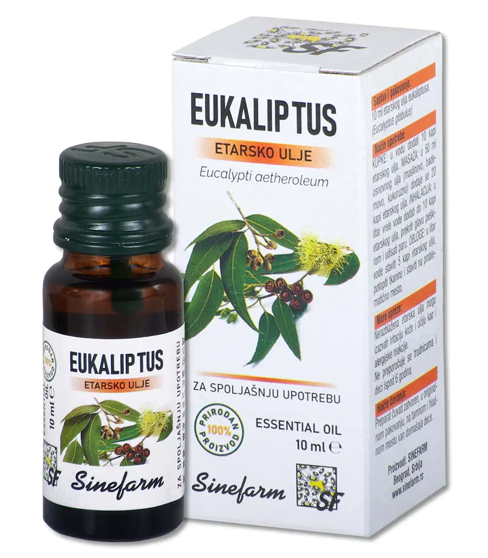 Ulje etarsko od eukaliptusa-10 ml-e