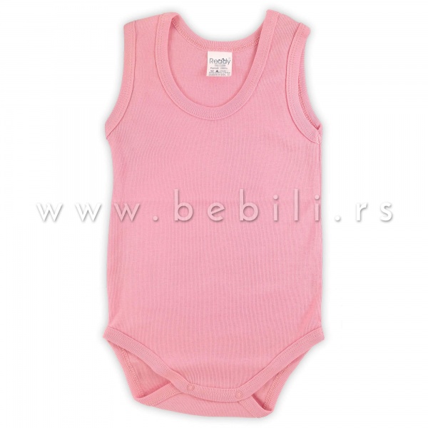 Ready Pamučni Atlet bodi za bebe Roze