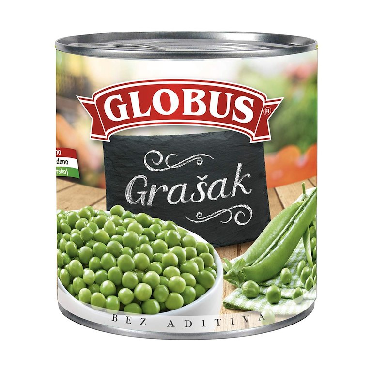 Globus grašak 425ml globus