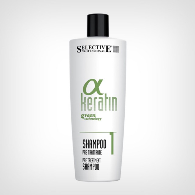 SELECTIVE PROFESSIONAL ALPHA KERATIN PRE-TECH 1 ŠAMPON 500ML