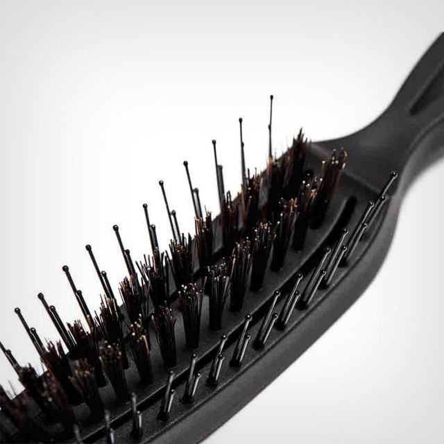 ACCA KAPPA AIRY NO. 3 BRUSH – 100 BOAR BRISTLES – BI-LEVEL SOFT NYLON PINS – ČETKA ZA SVE TIPOVE KOSE