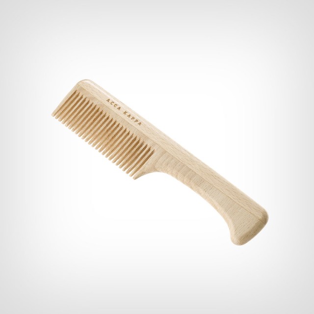 ACCA KAPPA BEECH WOOD COMB WITH HANDLE – ČEŠALJ OD BUKVE