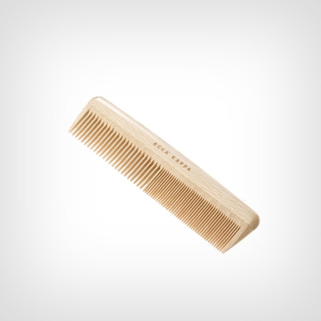 ACCA KAPPA BEECH WOOD COMB – FINE COARSE TEETH – ČEŠALJ OD BUKVE