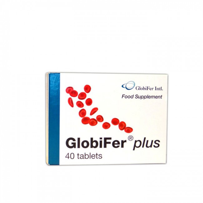 GLOBIFER PLUS TABL 40X18MG