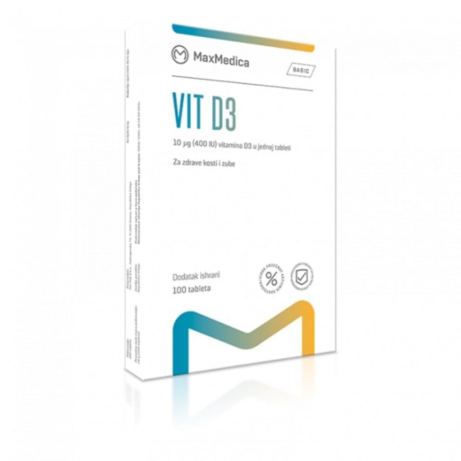 MAXMED VITAMIN D3 TABLETE A100