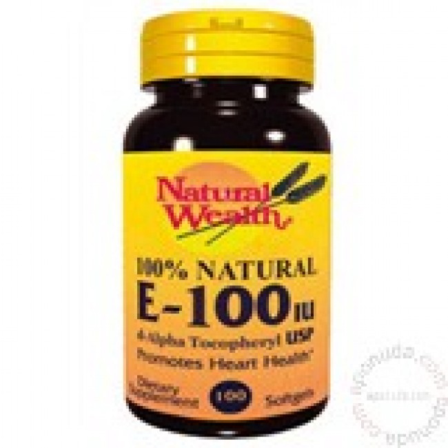 NATURAL WEALTH VITAMIN E KAPSULE 100IJ A100