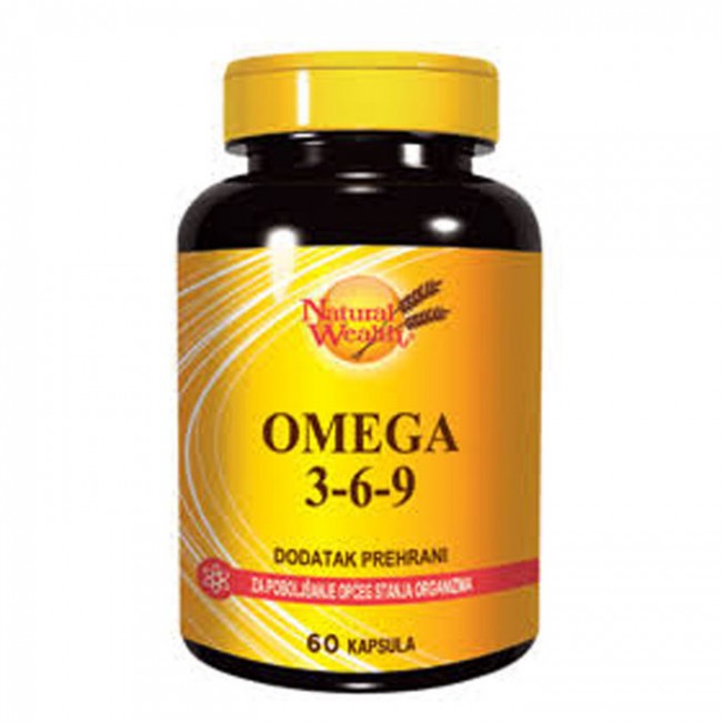 NATURAL WEALTH OMEGA 3-6-9 CPS A 60
