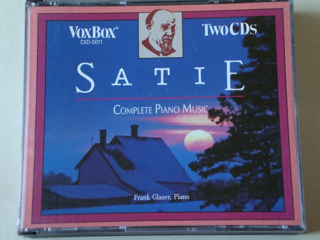 Erik Satie, Frank Glazer - Satie Piano Music (2xCD)
