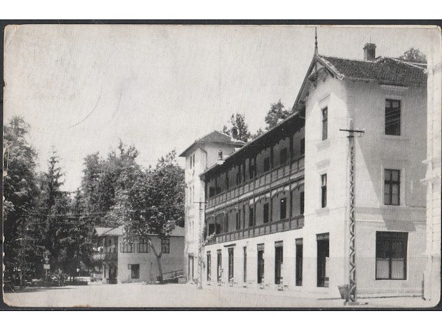 Ribarska Banja - Vila * Bosna *, zel.stanica 1939