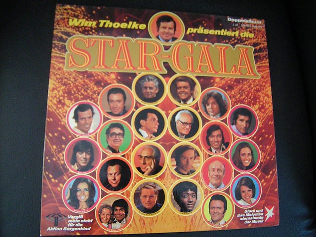 LP - VARIOUS - WIM THOELKE DIE STAR-GALA - DUPLI ALBUM