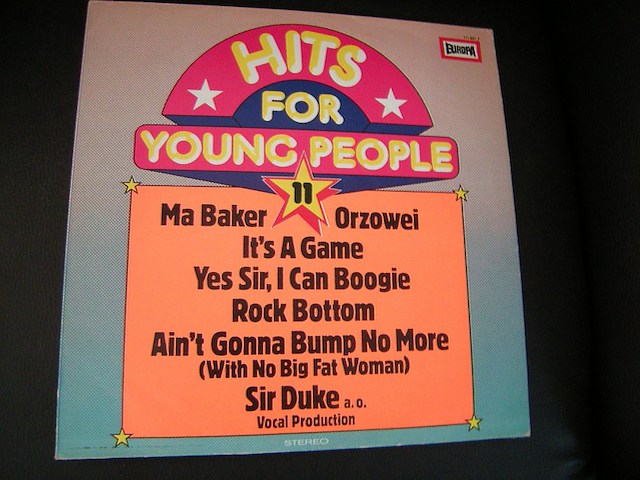 LP - VARIOUS - HITS FOR YOUNG PEOPLE 11