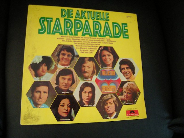 LP - VARIOUS - DIE AKTUELLE STARPARADE