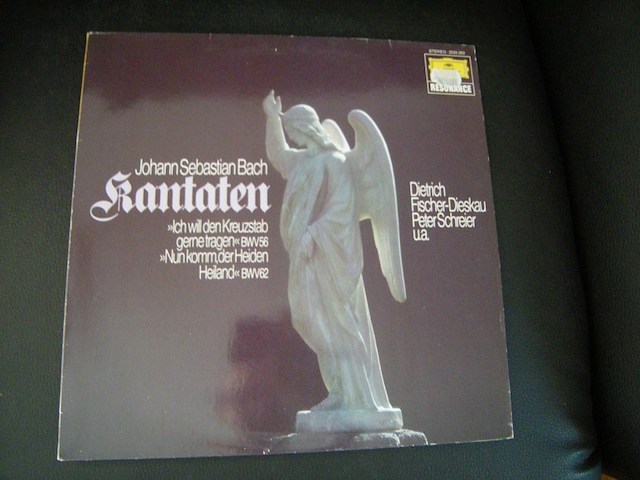 LP - JOHAN SEBASTIAN BACH - KANTATEN