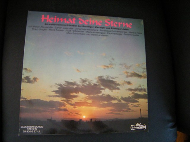LP - VARIOUS - HEIMAT DEINE STERNE - DUPLI ALBUM