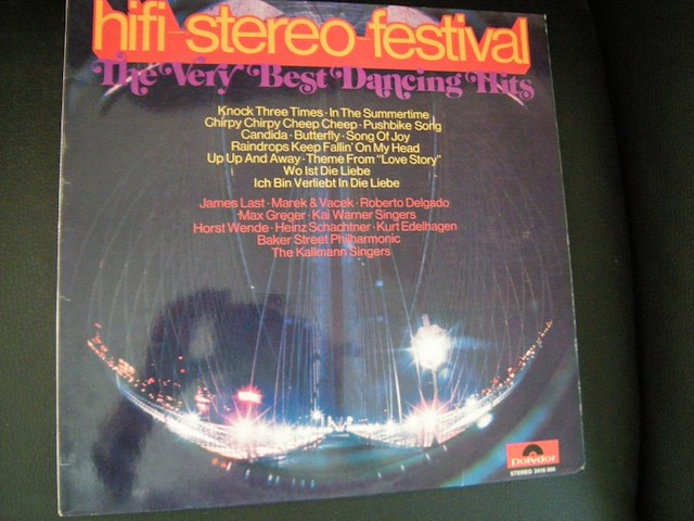 LP - VARIOUS - HI FI STEREO FESTIVAL - THE VERY BEST