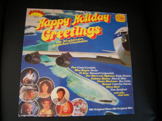 LP - VARIOUS - HAPPY HOLIDAY GREETINGS