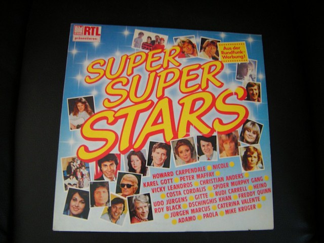 LP - VARIOUS - SUPER SUPER STARS