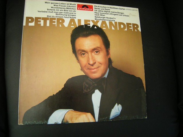 LP - PETER ALEXANDER - PETER ALEXANDER