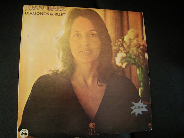 LP - JOAN BAEZ - DIAMONDS AND RUST