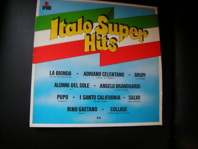 LP - VARIOUS - ITALO SUPER HITS