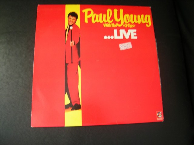 LP - PAUL YOUNG WITH THE Q-TIPS - LIVE