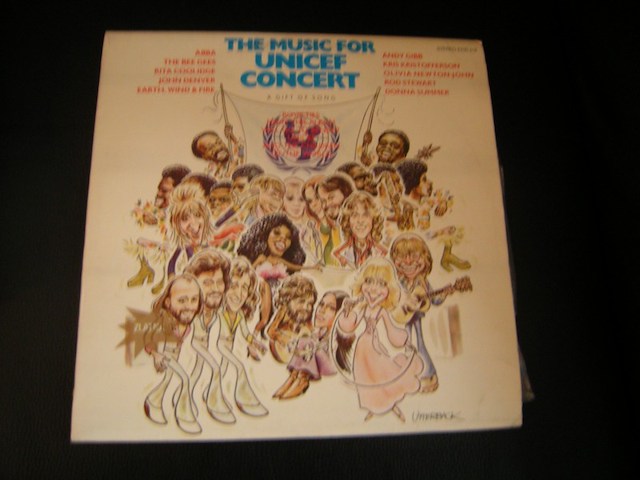 LP - VARIOUS - MUSIC FOR UNICEF CONCERT- A GIFT OF SONG