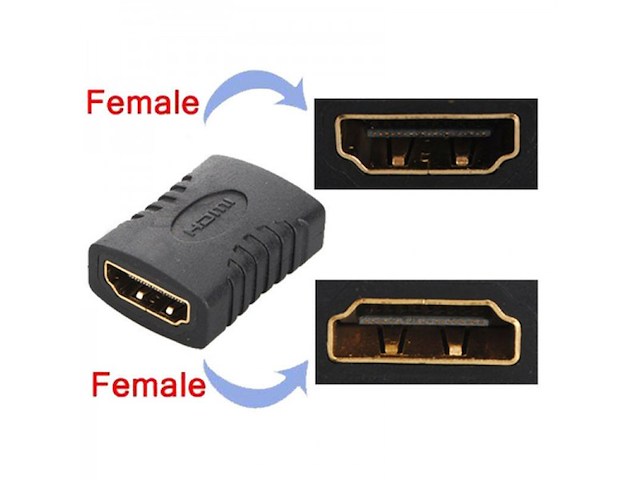 HDMI zenski na ženski - HDMI nastavak - spojnica adapte
