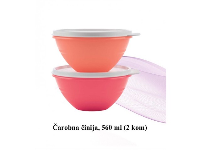 Tupperware set Cudesnih posuda 2x 560ml