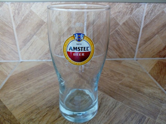 Amstel beer čaša 0,25l