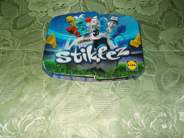 Stikeez Fussball - LIDL - album za figurice iz 2016 god