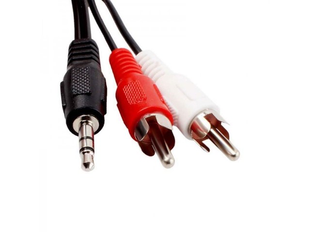 5 metara Aux kabl 3.5 mm stereo na rca činčeve bananica