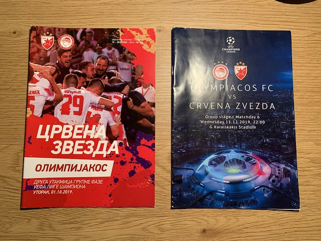 Crvena Zvezda-Olimpijakos 2019 oba programa