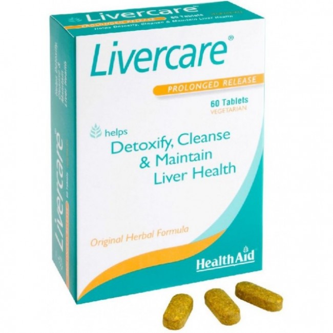 LIVERCARE TABLETE A 60 HEALTH AID