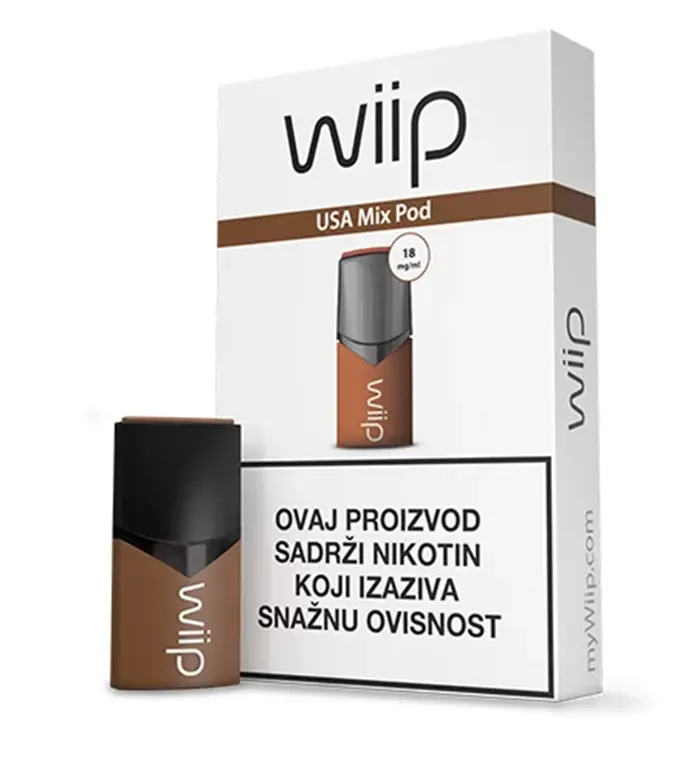 Wiip WiiPod aroma USA Mix 18 mg/ml